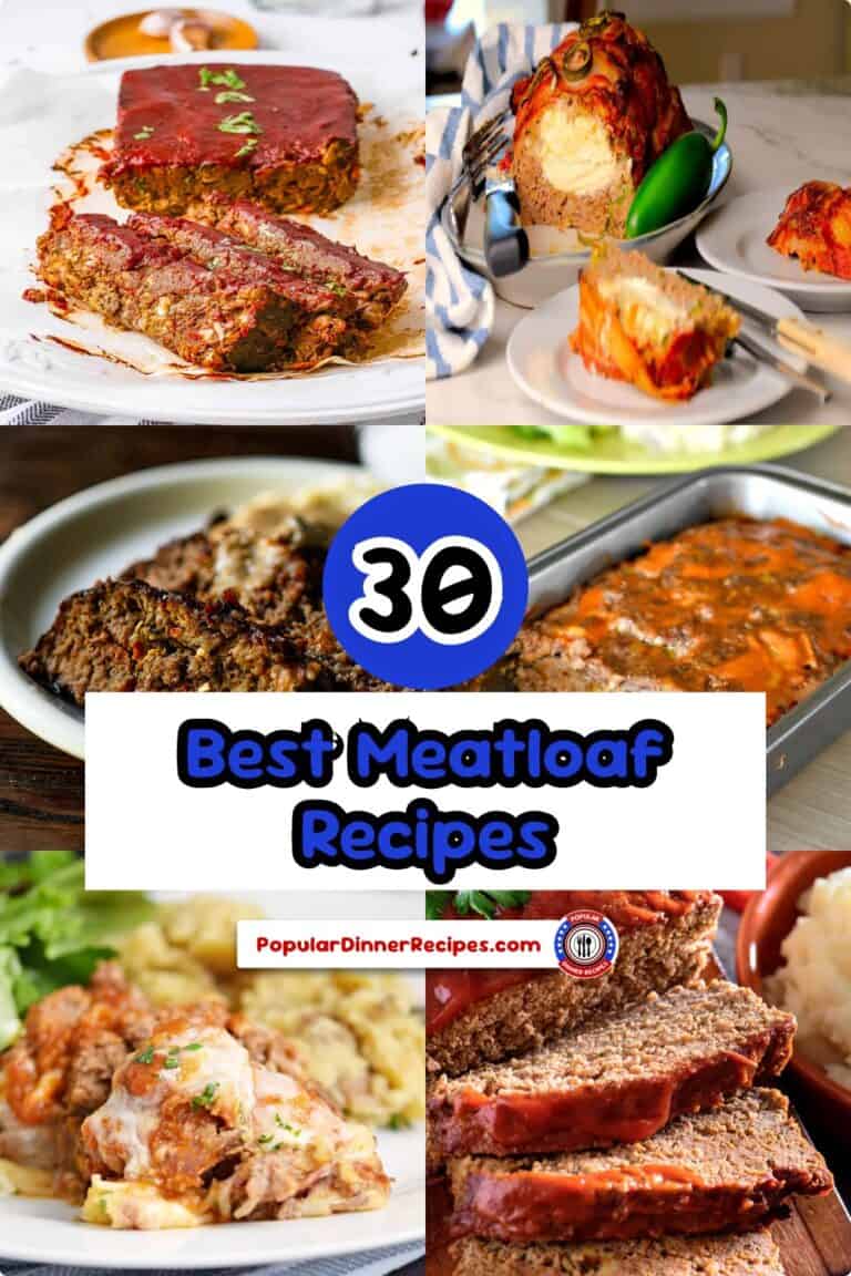 30 Best Meatloaf Recipes for Every Cooking Method and Taste - Popular ...